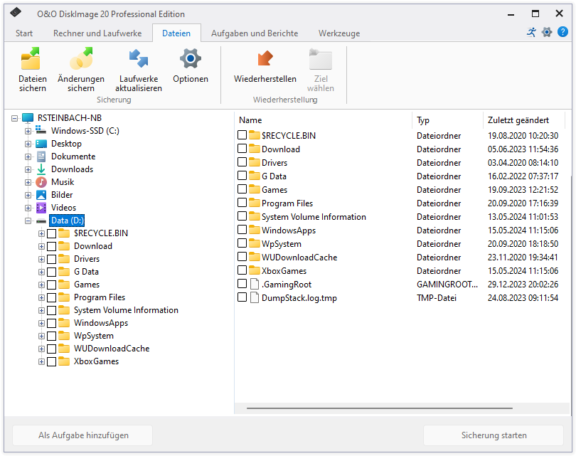 O&O DiskImage - O&O Software GmbH
